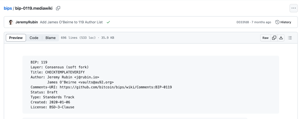 What is OP_CTV and BIP-119?