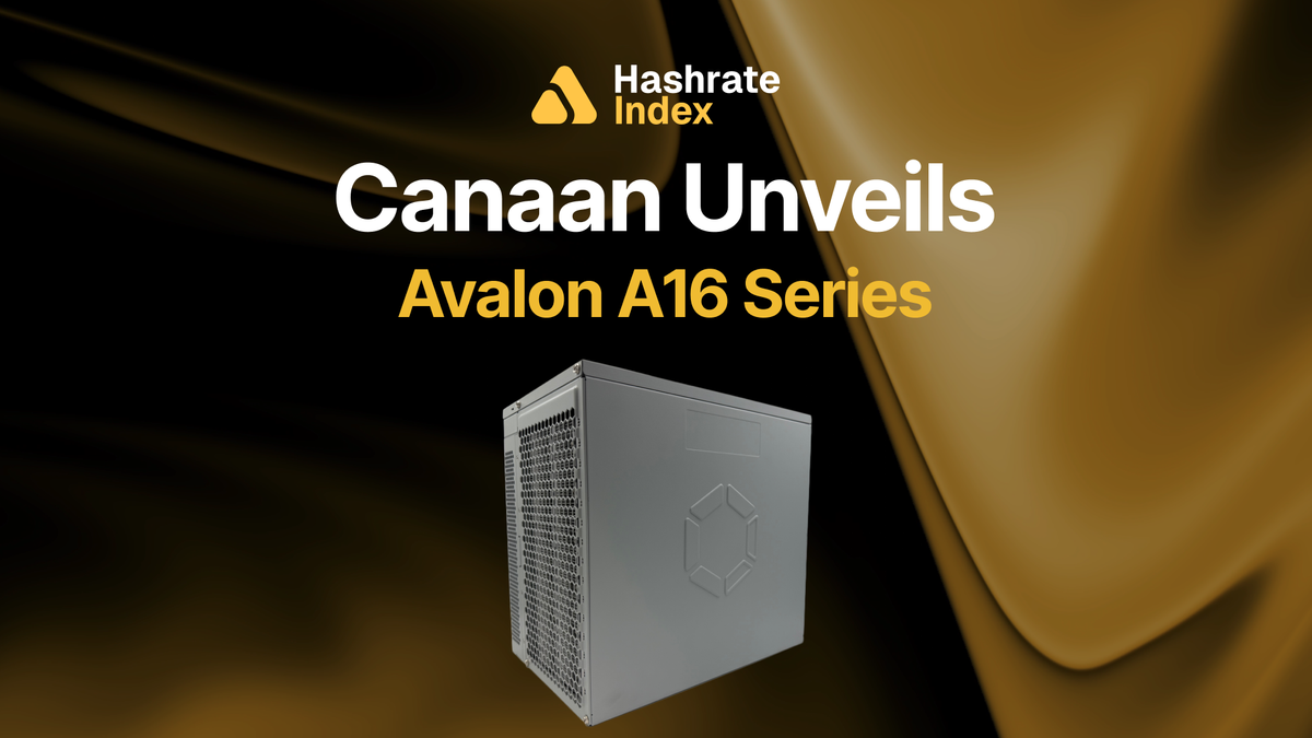 Canaan Unveils the Avalon A16 Series