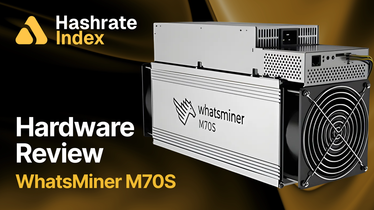 Hardware Review: MicroBT WhatsMiner M70S